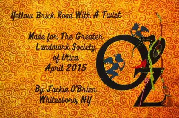 Yellow Brick Road With a Twist, #57 | If These Threads Could Talk