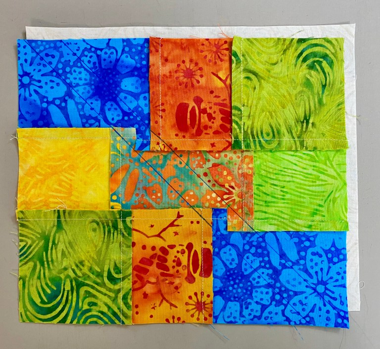 Let’s Make A Shaded Nine Patch | If These Threads Could Talk