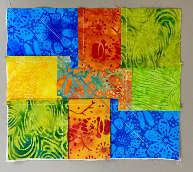 Let’s Make A Shaded Nine Patch | If These Threads Could Talk